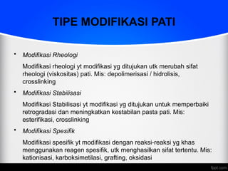 Modifikasi Pati fisikawi, kimiawi dan enzimatis.pptx