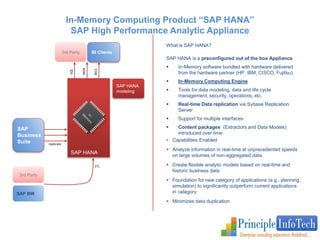 sap hana|sap hana database| Introduction to sap hana | PPT