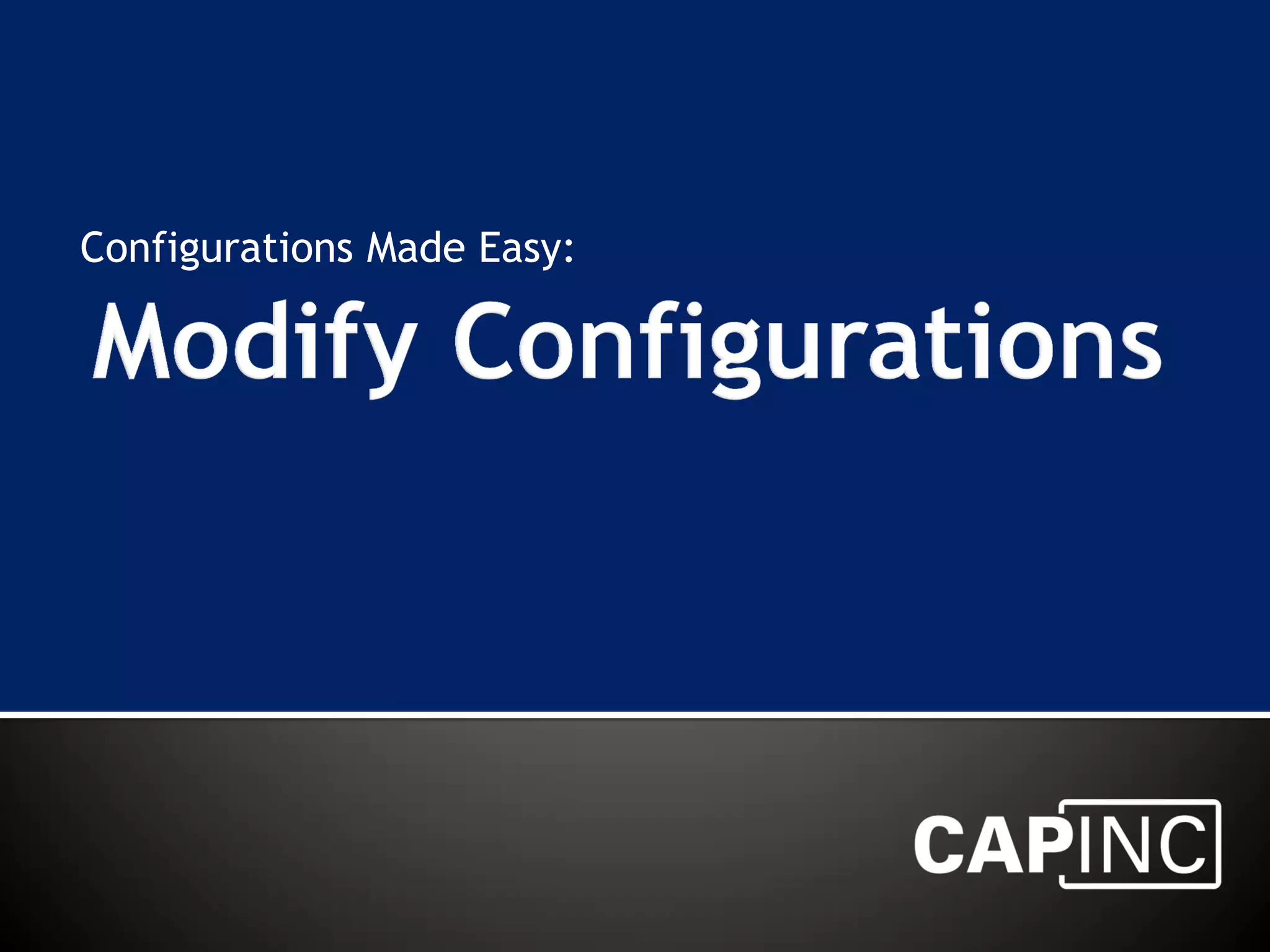 Configurations Made Easy: SOLIDWORKS Modify Configurations | PDF ...