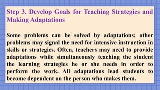 Modifying Existing Programs: Strategies for Adapting Instructional ...
