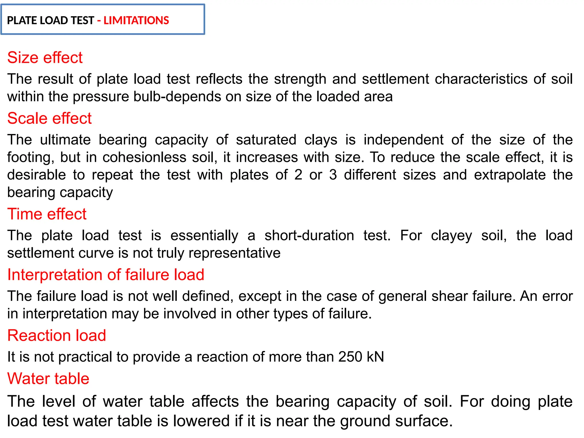 Settlement of foundation- consolidation settlement and more | PPTX