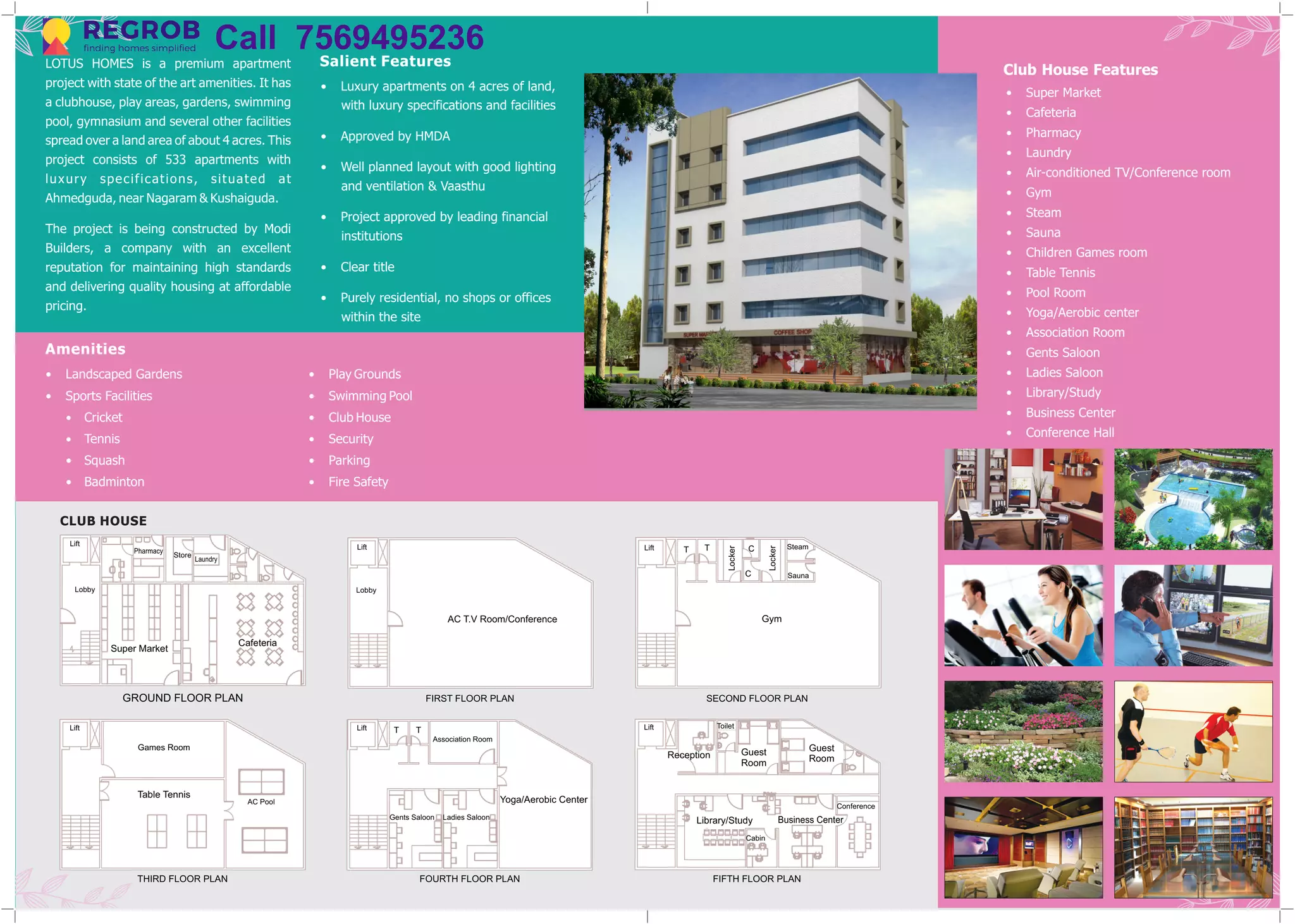 Modi Lotus Homes Bandlaguda Hyderabad - Price | Location | Master Plan ...
