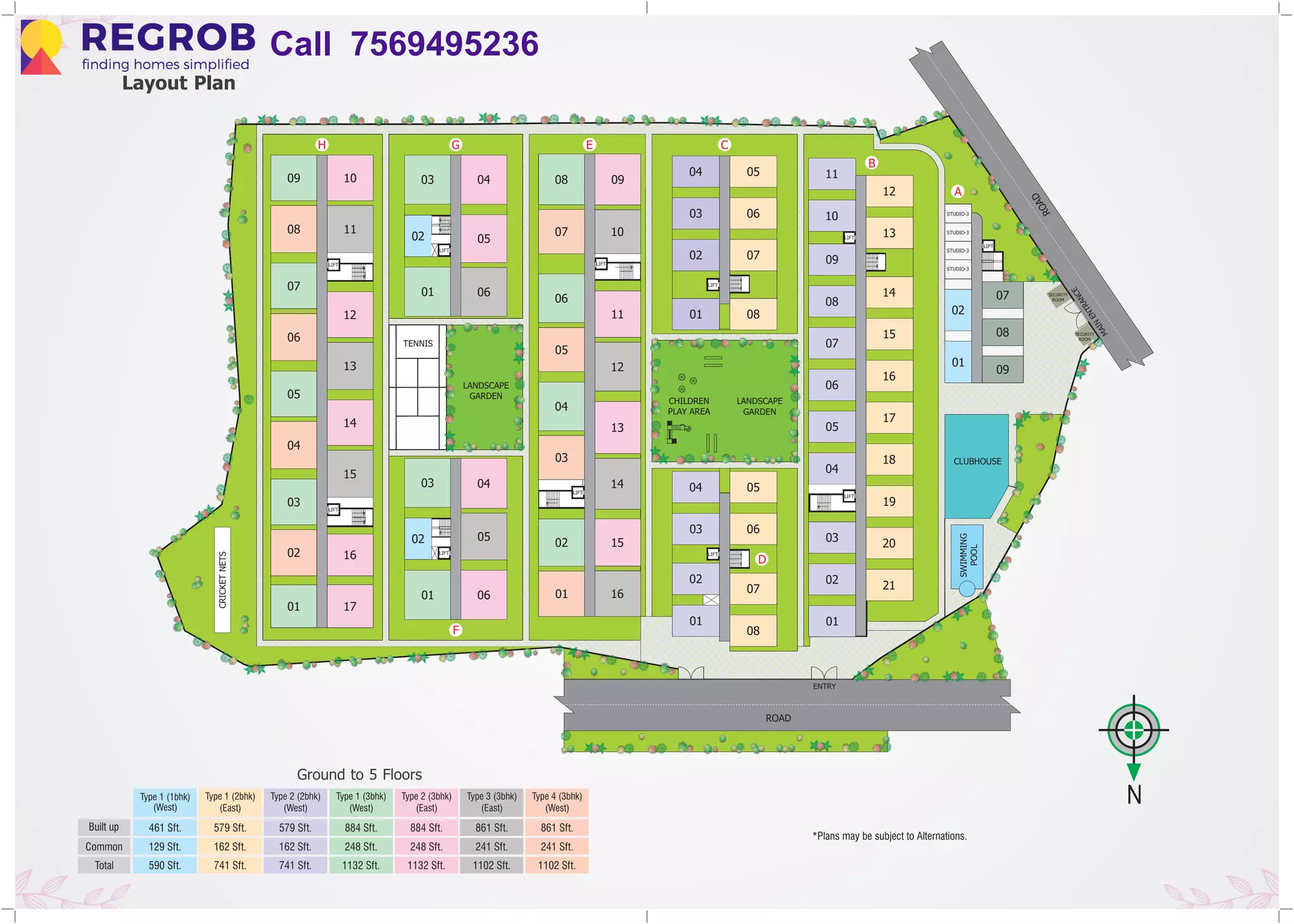 Modi Lotus Homes Bandlaguda Hyderabad - Price | Location | Master Plan ...