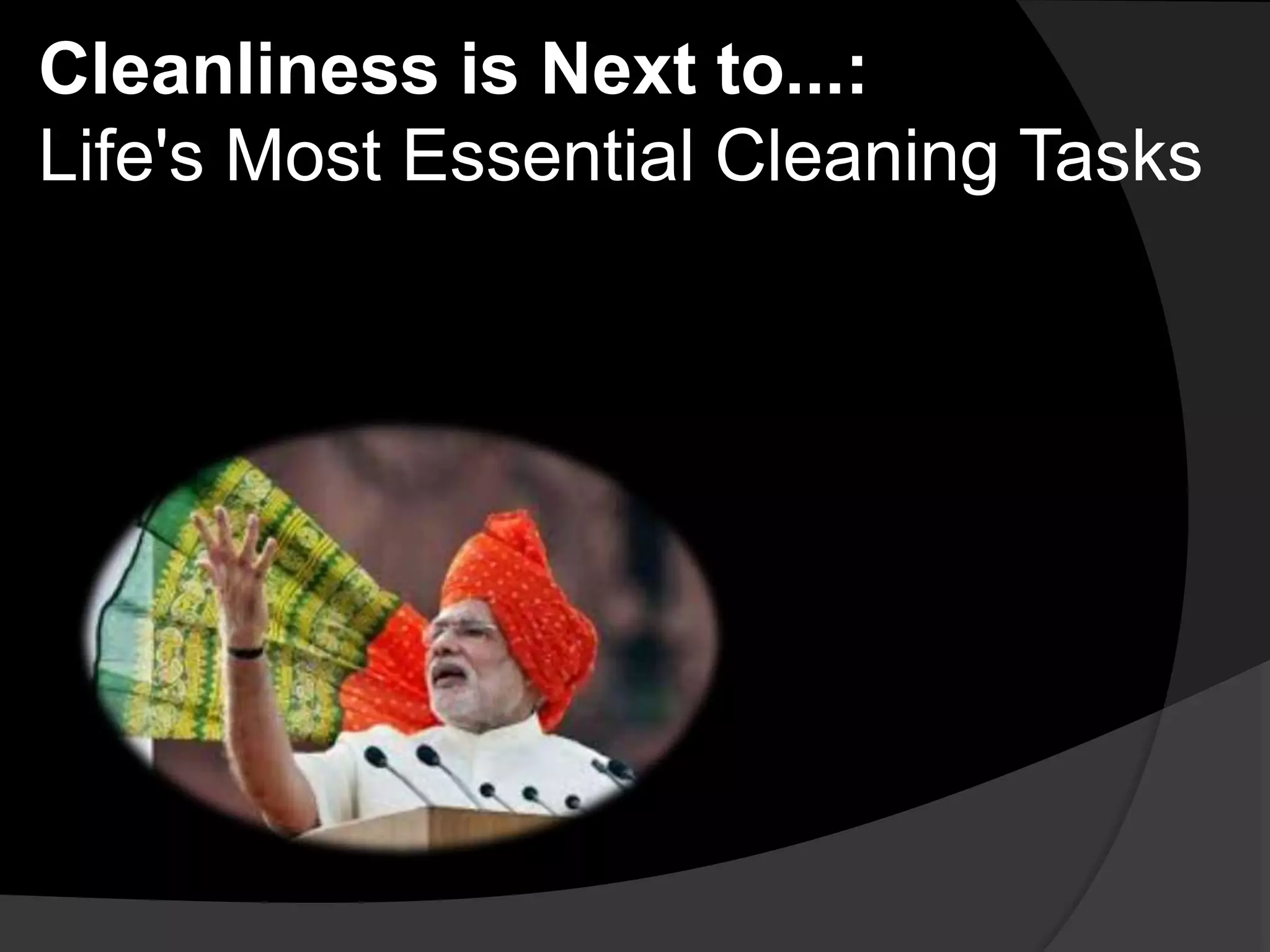 Modi mission clean india | PPTX
