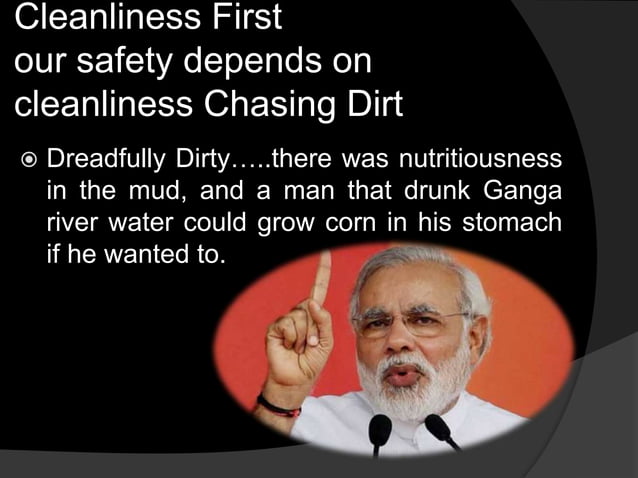 Modi mission clean india | PPT