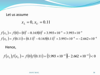 algebric solutions by newton raphson method and secant method | PPT