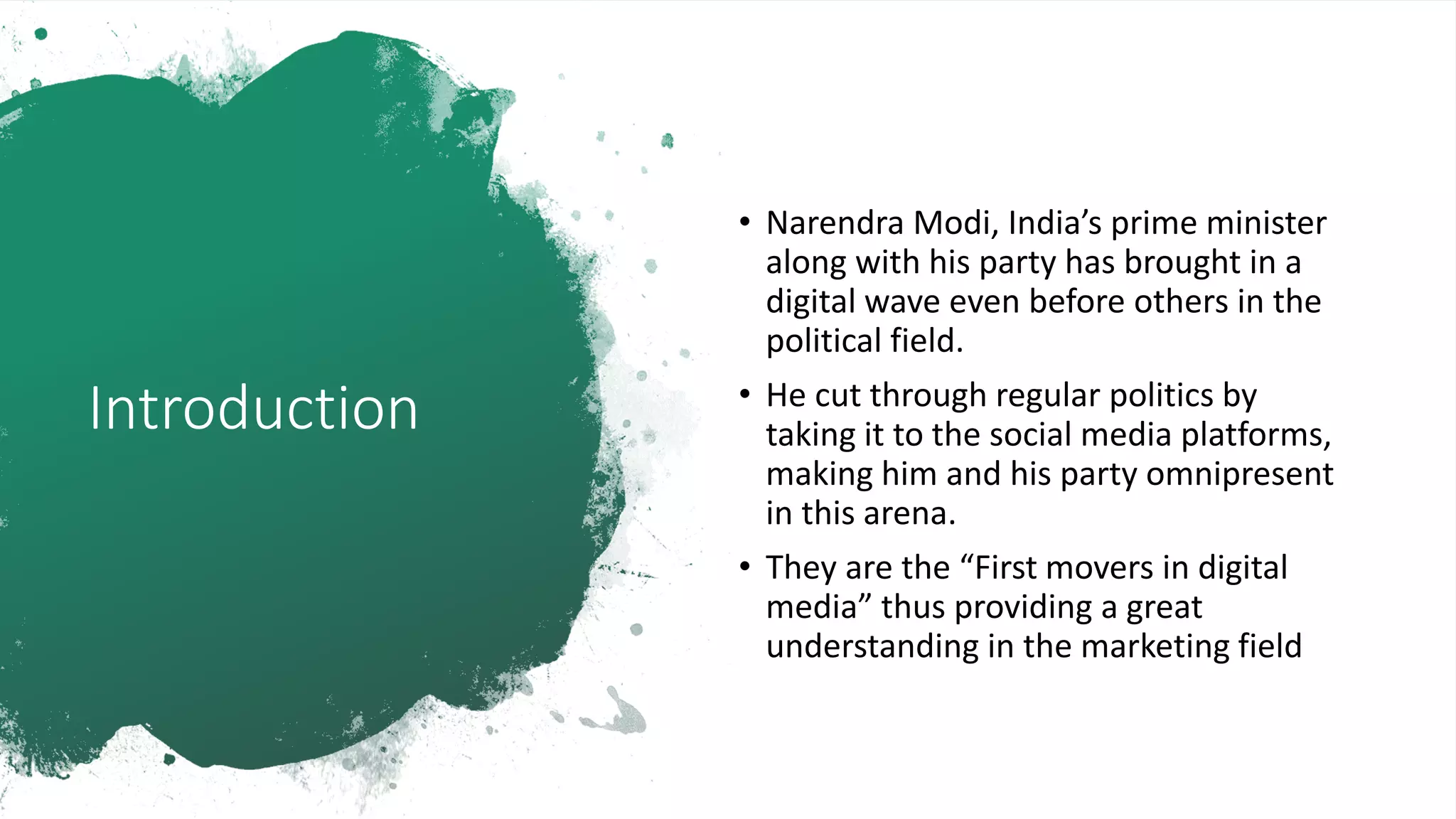 A digital move with Modi | PPTX