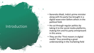 A digital move with Modi | PPTX