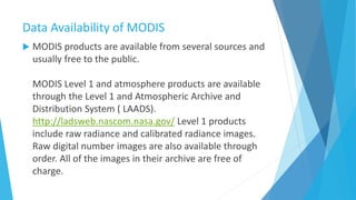 MODIS | PPTX