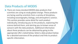 MODIS | PPTX