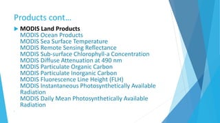 MODIS | PPTX