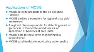 MODIS | PPTX