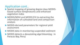 MODIS | PPTX