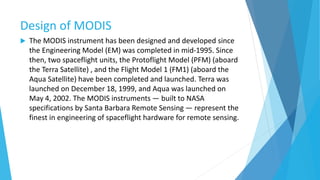 MODIS | PPTX