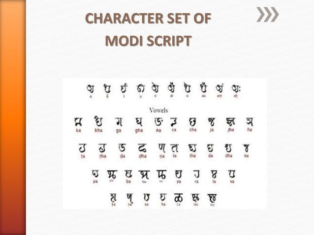Modi script character recognition | PPTX