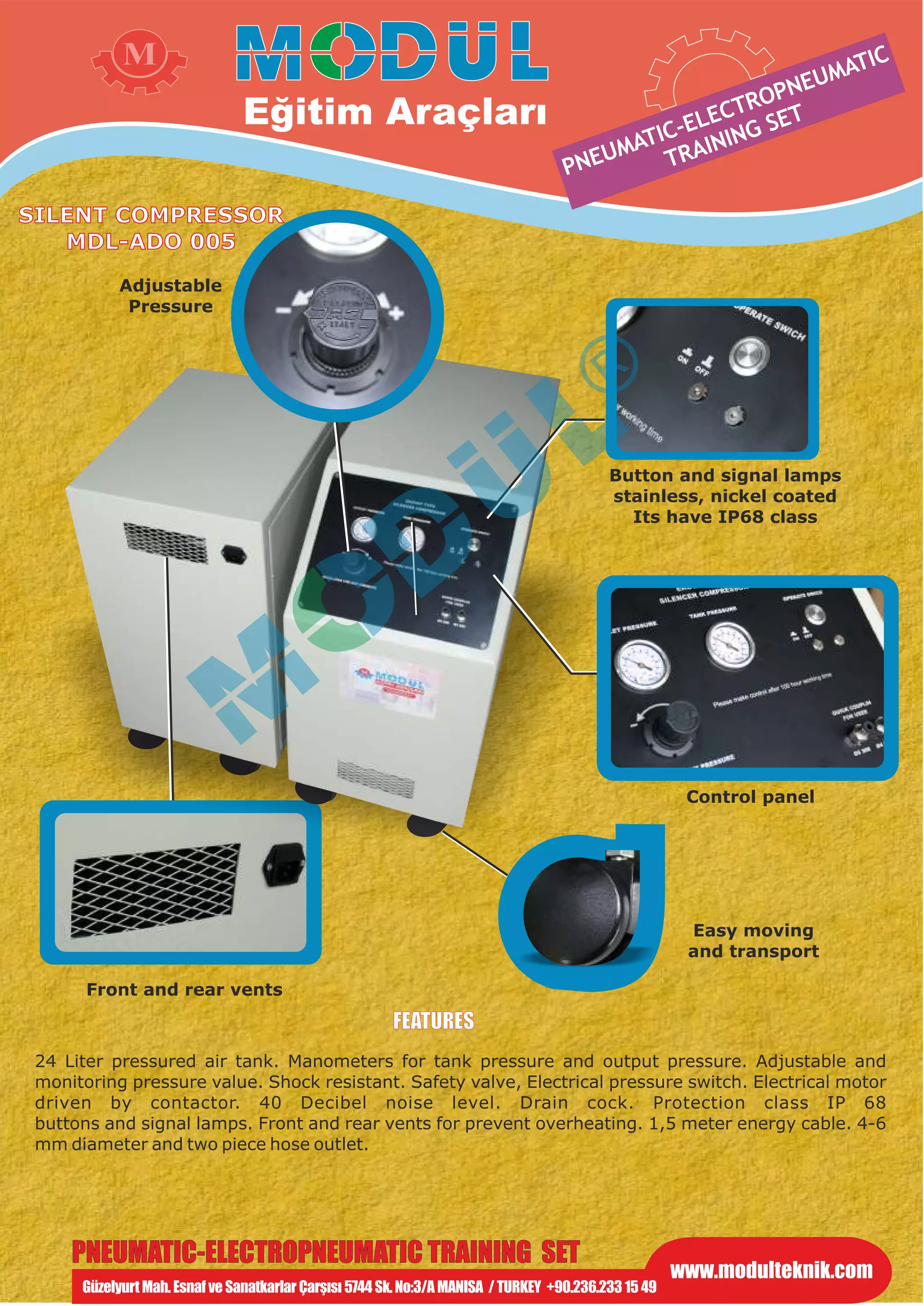 Pneumatic & Electropneumatic Training Set | PDF