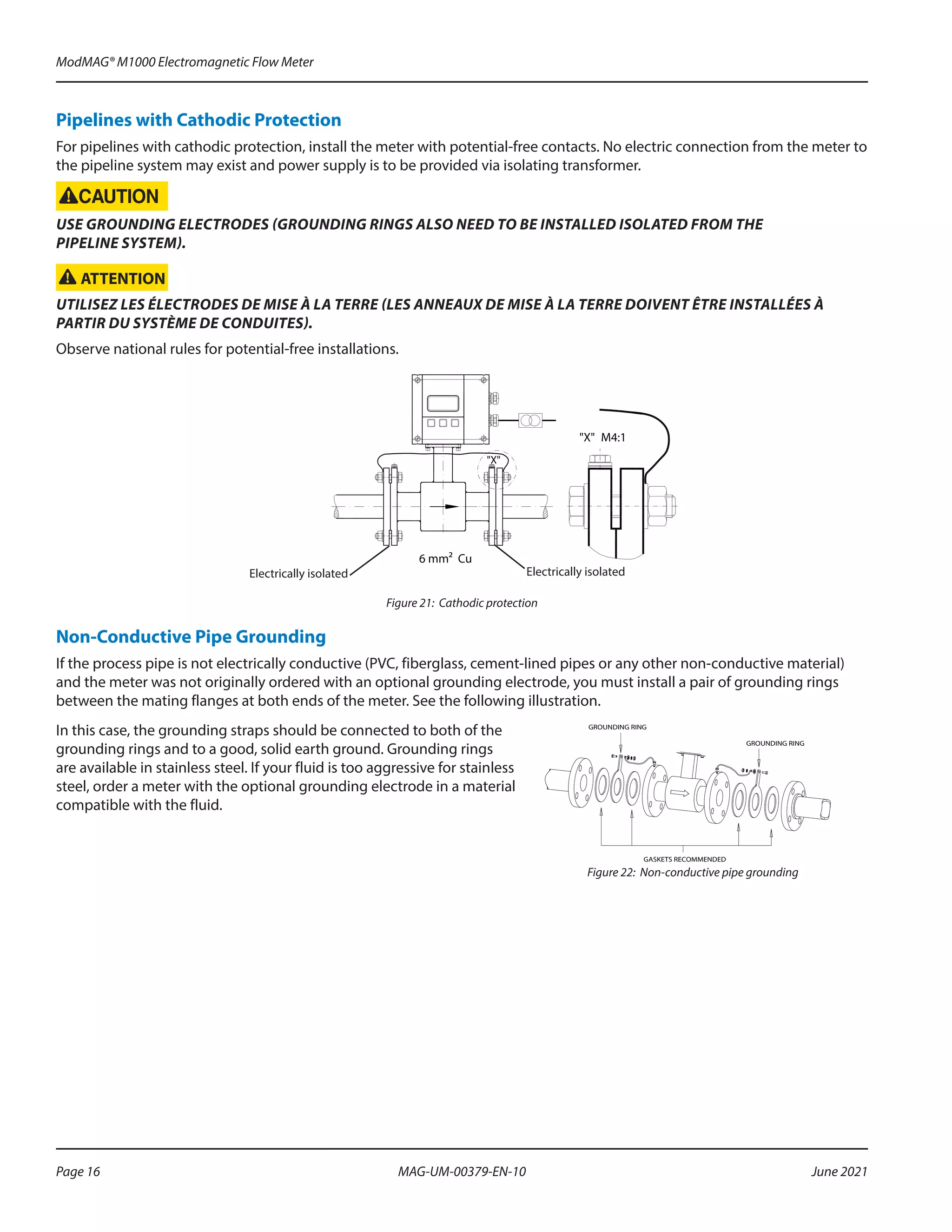 Mod mag m1000 manual badger meter electromagnetic flow meter_m-series | PDF