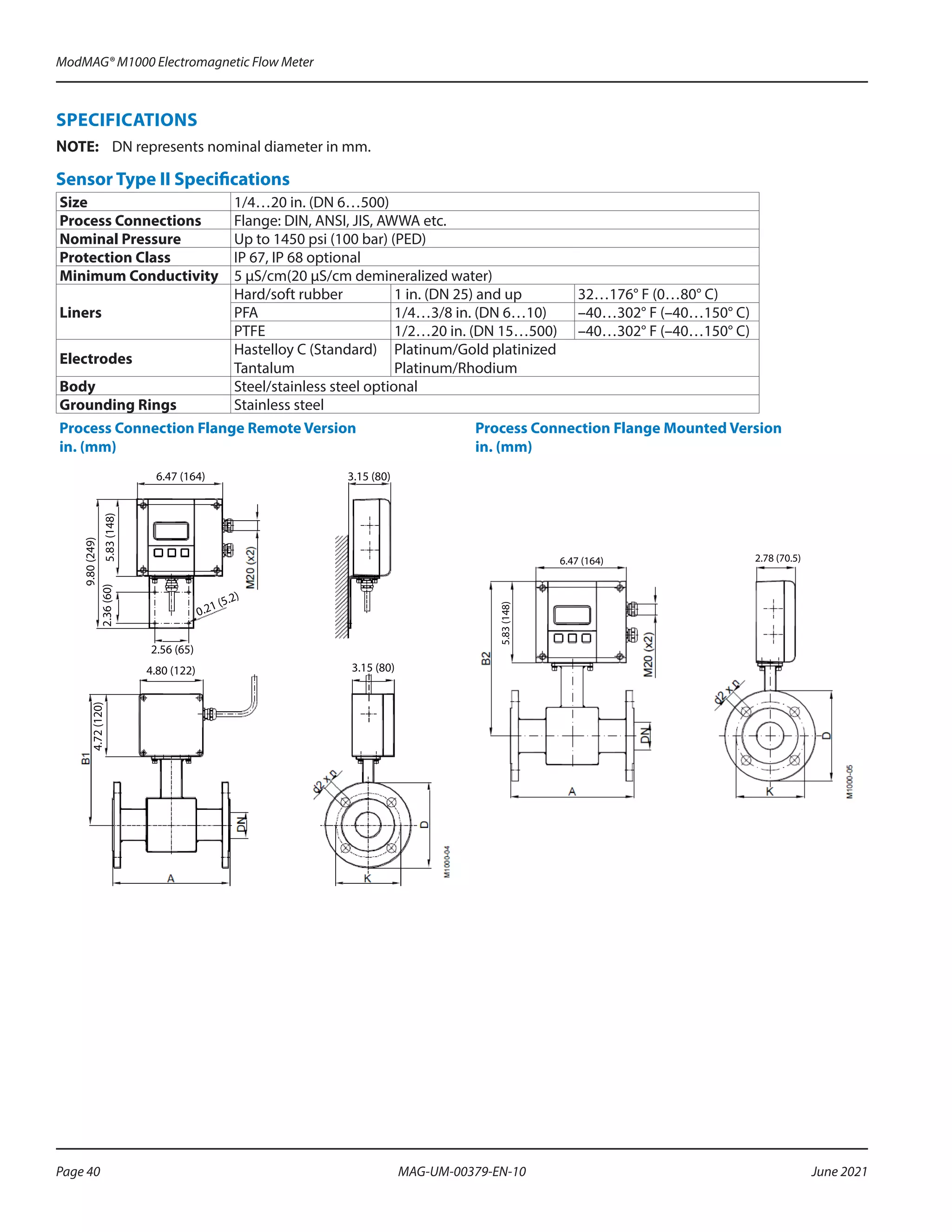 Mod mag m1000 manual badger meter electromagnetic flow meter_m-series | PDF