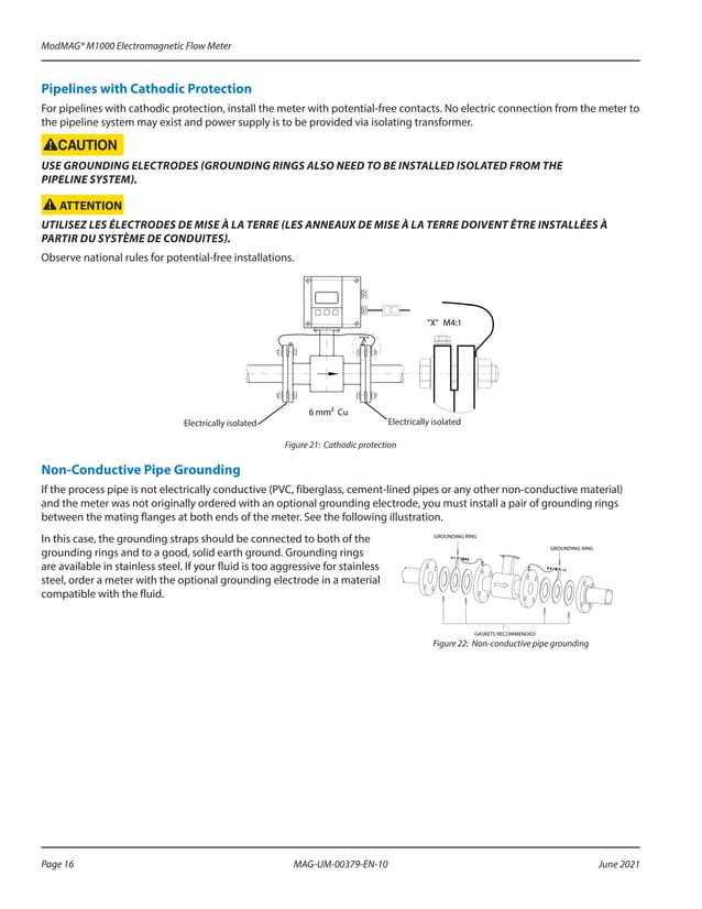 Mod mag m1000 manual badger meter electromagnetic flow meter_m-series | PDF