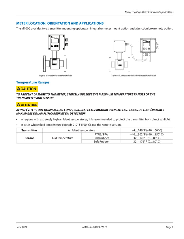Mod mag m1000 manual badger meter electromagnetic flow meter_m-series | PDF