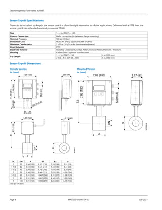 Mod mag m2000 datasheet badger meter electromagnetic flow meter_m ...