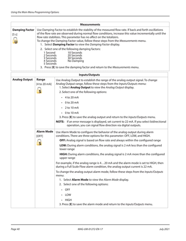Mod mag m2000 manual badger meter electromagnetic flow meter_m-series | PDF