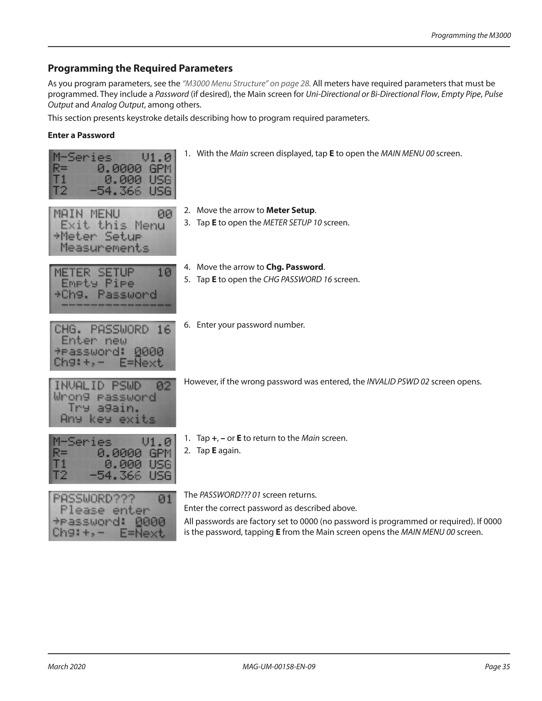 Mod mag m3000 manual badger meter electromagnetic flow meter_m-series | PDF