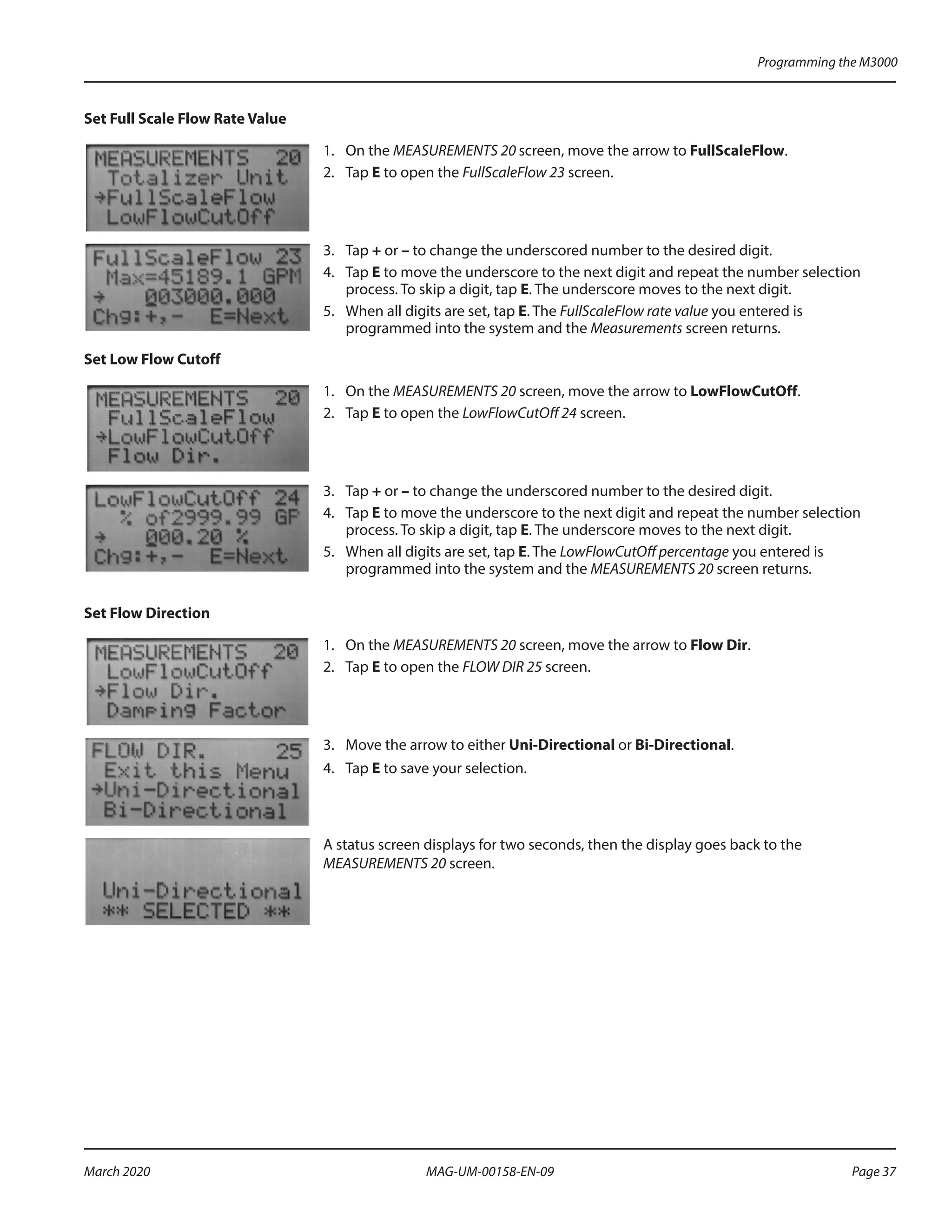 Mod mag m3000 manual badger meter electromagnetic flow meter_m-series | PDF