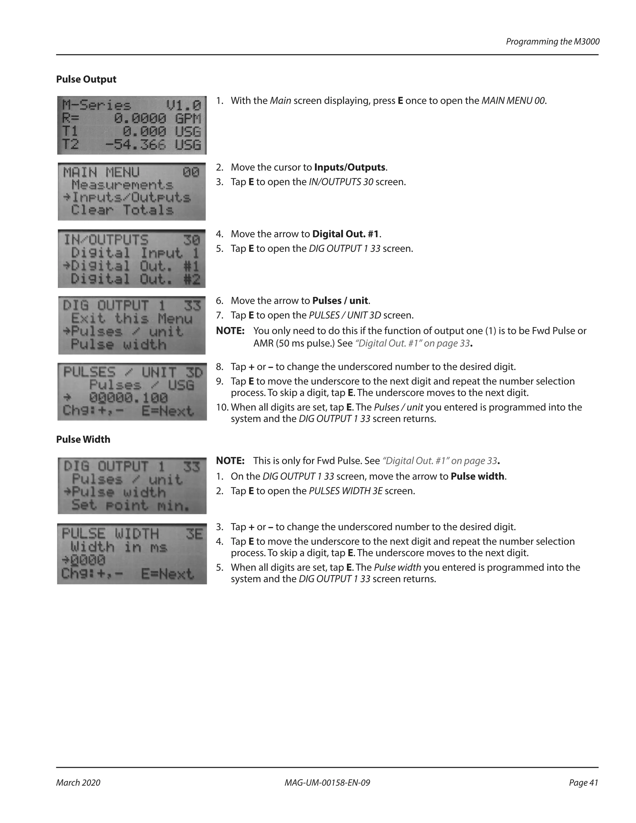 Mod mag m3000 manual badger meter electromagnetic flow meter_m-series | PDF