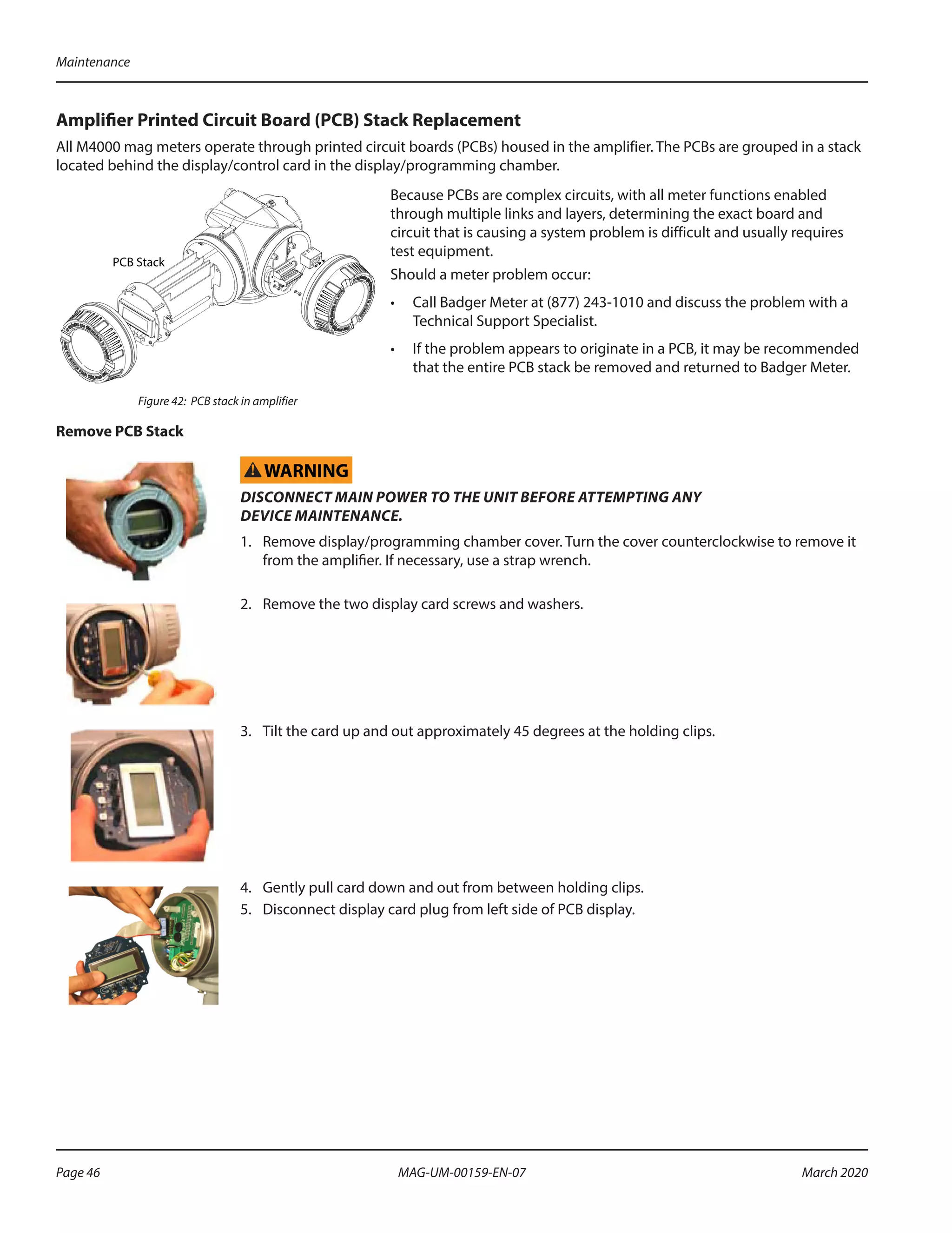 Mod mag m4000 manual badger meter electromagnetic flow meter_m-series | PDF