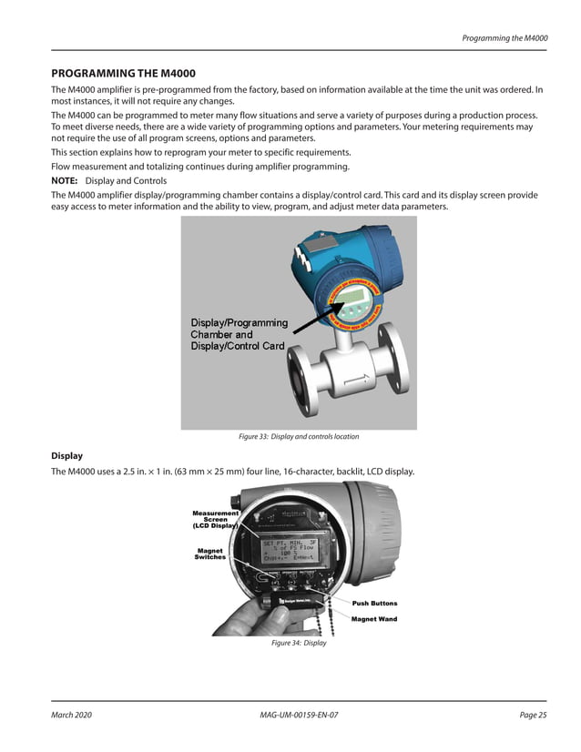 Mod mag m4000 manual badger meter electromagnetic flow meter_m-series | PDF | Logistics | Business