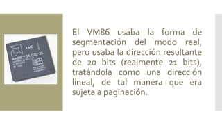 Modo 8086 virtual | PPTX