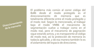 Modo 8086 virtual | PPTX