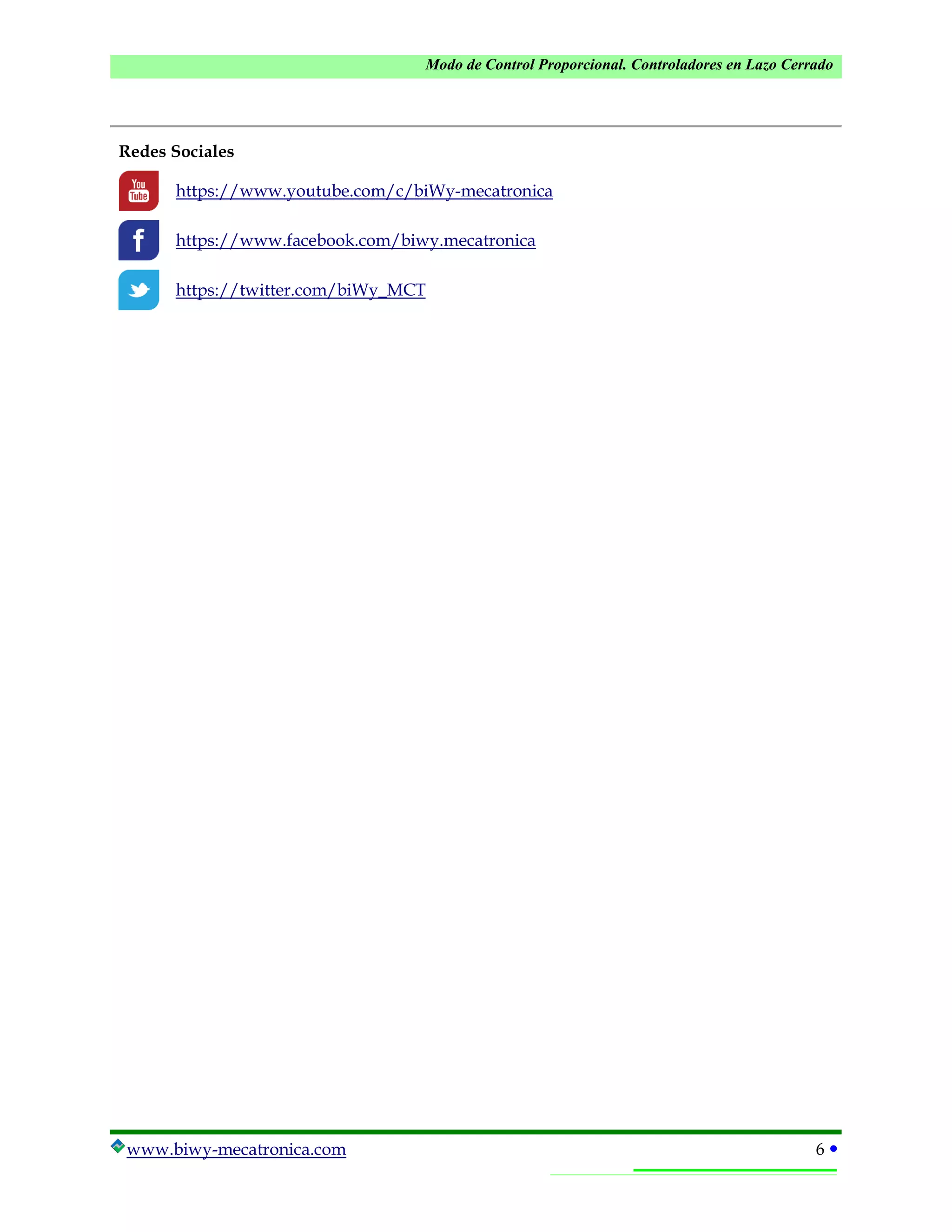 Modo de control proporcional | PDF | Physics | Science