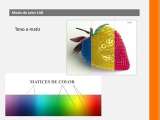 Modos de color y relieve | PPTX