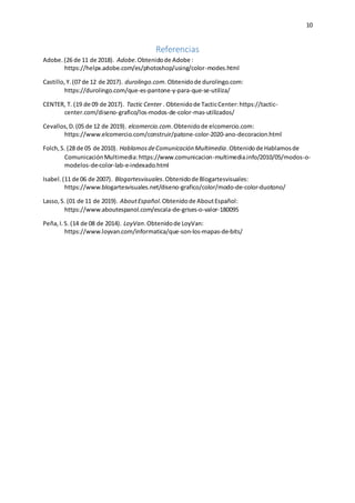 Modos de color-José Tapia | PDF