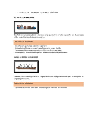 Modos de transporte 21010102201 | DOCX