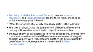 Modern phyiscs lecture 1 | PPTX