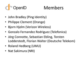 Overview of the OpenID Foundation's Mobile Profile of OpenID Connect ...