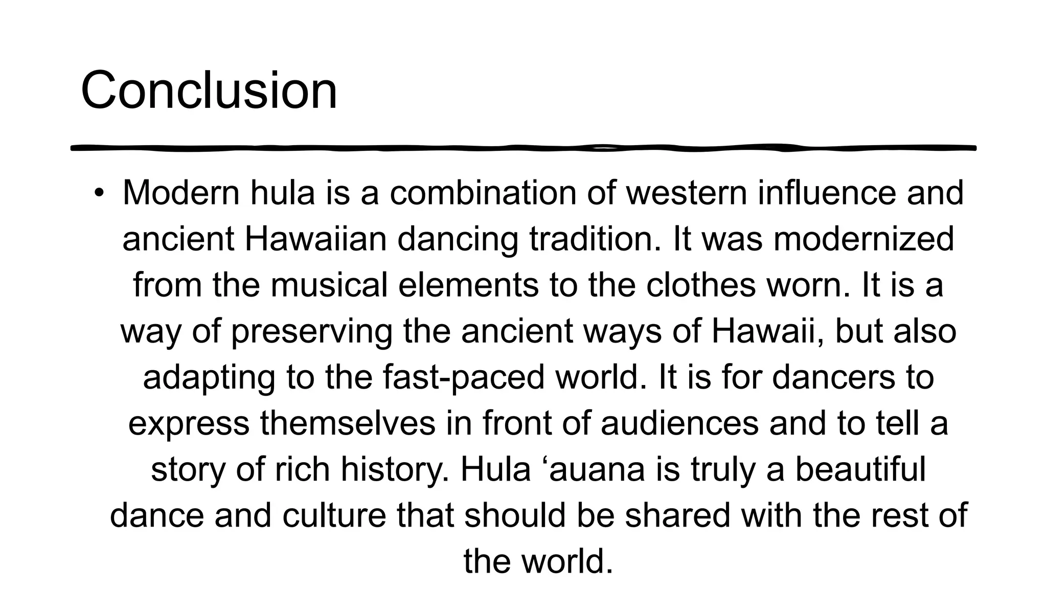 Modern hula presentation | PPTX