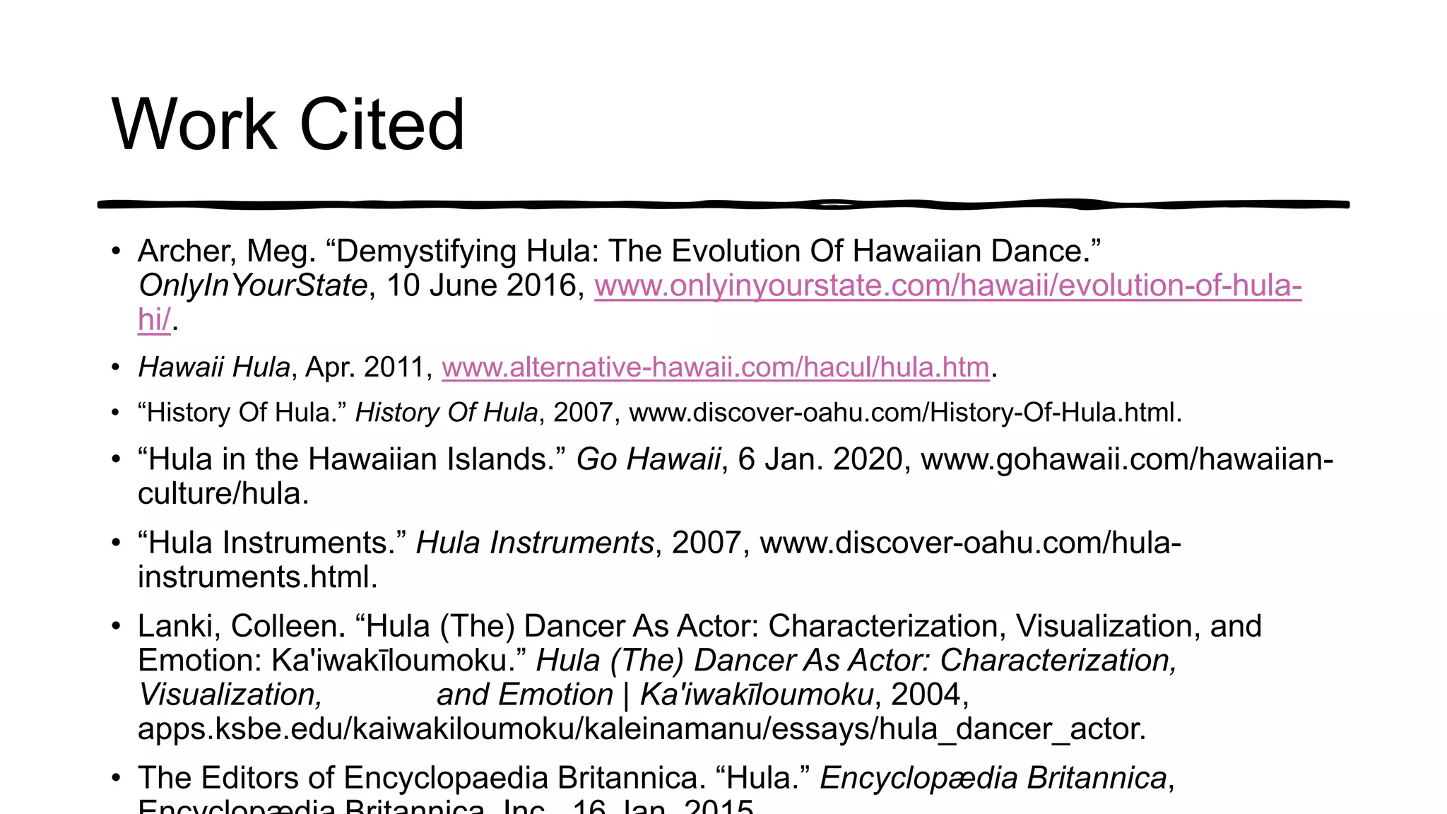 Modern hula presentation | PPTX