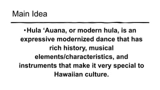Modern hula presentation | PPTX
