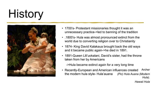 Modern hula presentation | PPTX