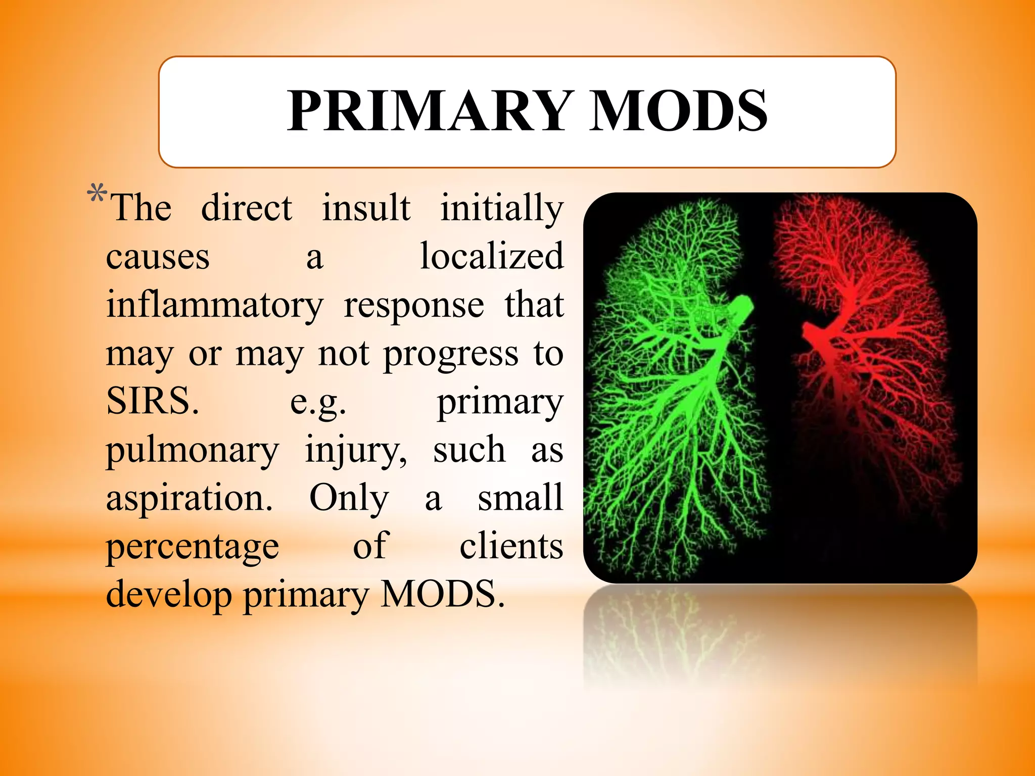Multiple Organ Dysfunction Syndrome (MODS). | PPTX
