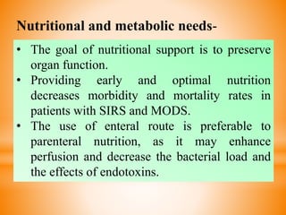 Multiple Organ Dysfunction Syndrome (MODS). | PPTX