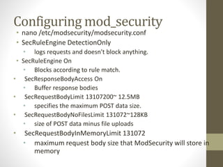 Mod security | PPTX