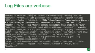 ModSecurity and NGINX: Tuning the OWASP Core Rule Set - EMEA (Updated) | PPT