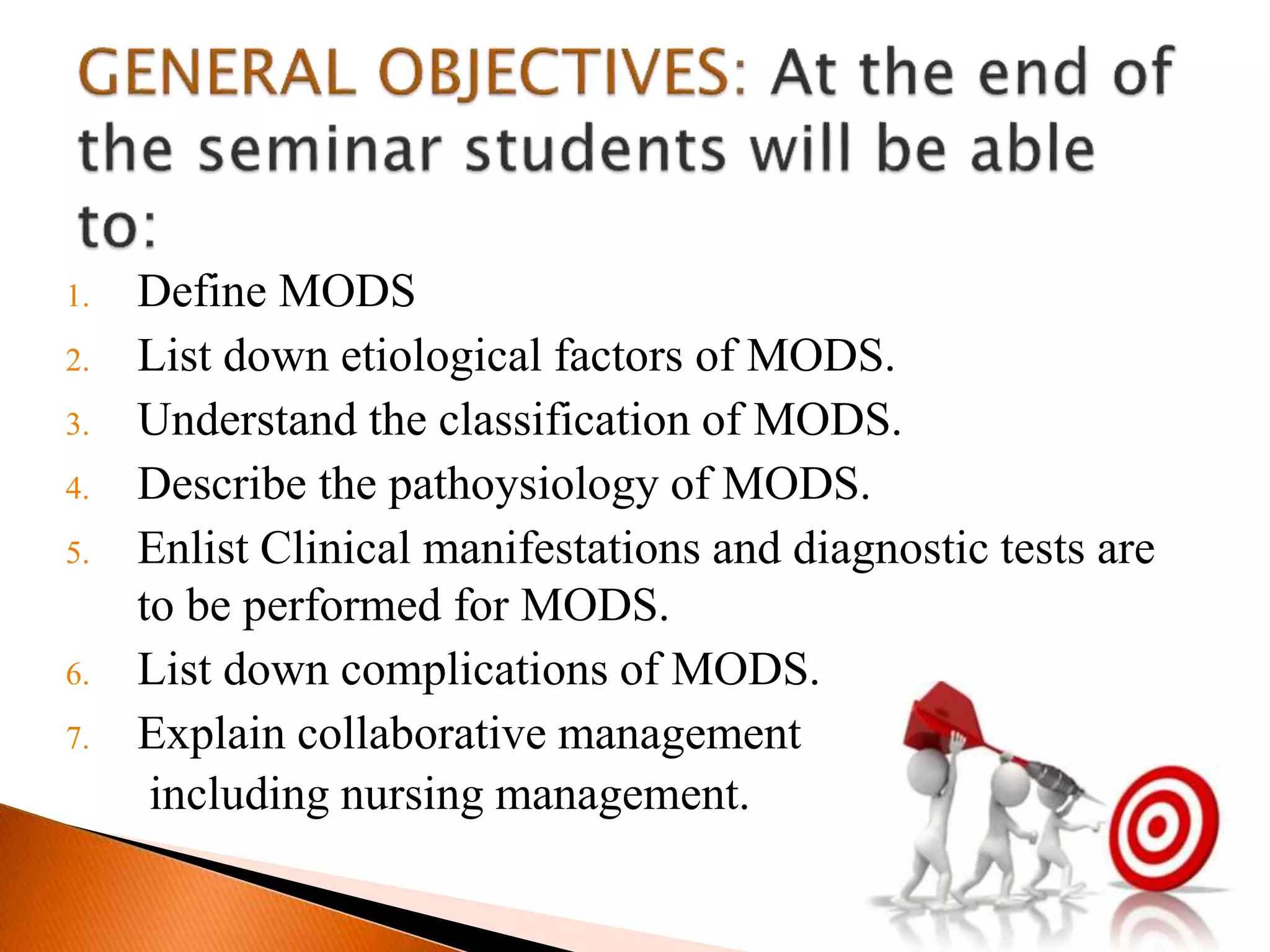 MULTIPLE ORGAN DYSFUNCTION SYNDROME | PPTX
