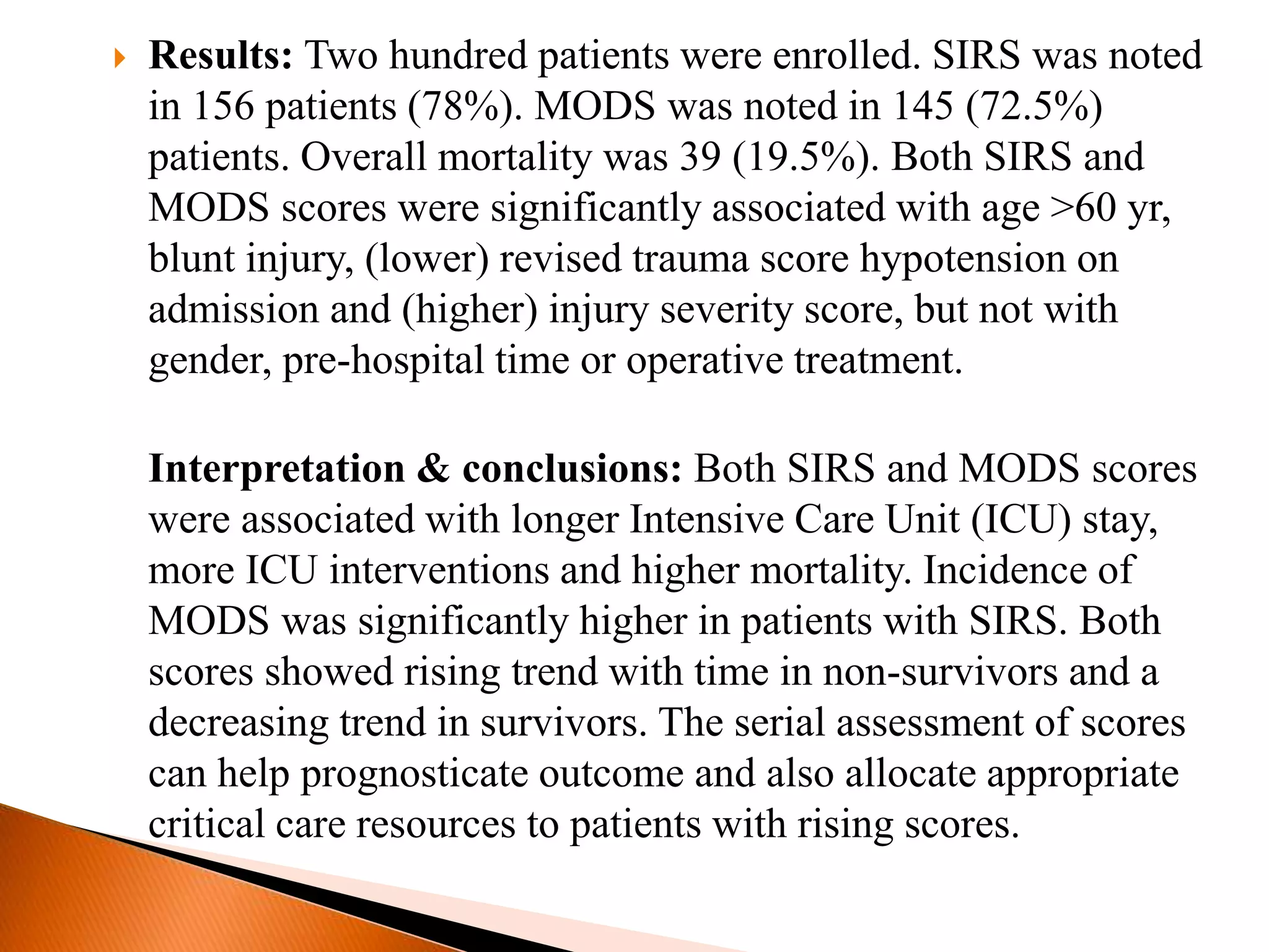 MULTIPLE ORGAN DYSFUNCTION SYNDROME | PPTX