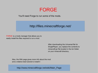 Minercfat Mods | PPT